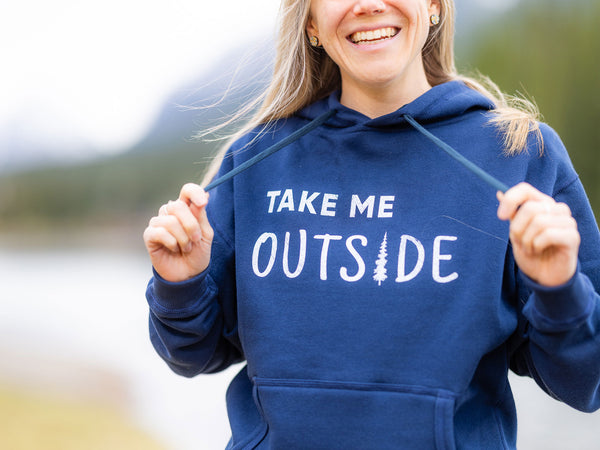 Take Me Outside Hoodie - Navy